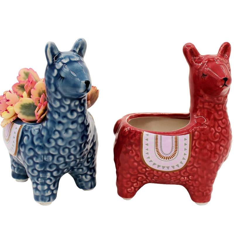 Ceramic Llama - Etsy