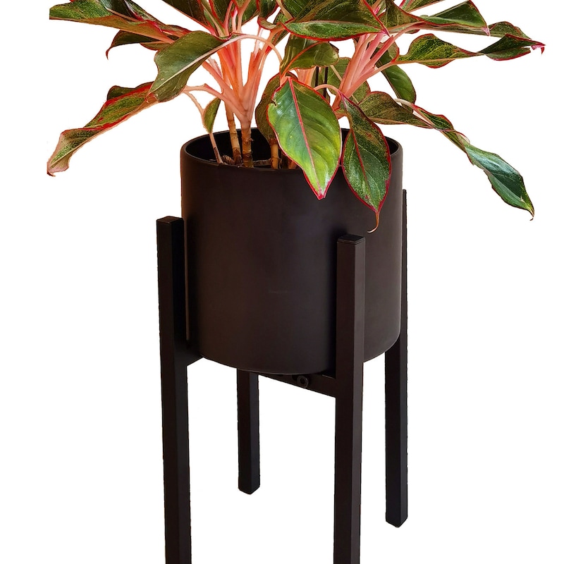 Black Plant Stand - Etsy
