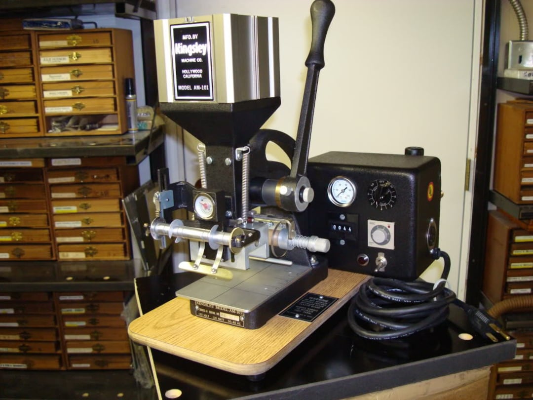 7. Kingsley Hot Stamping Machine (complete Kit)-model AM101 Analog ...