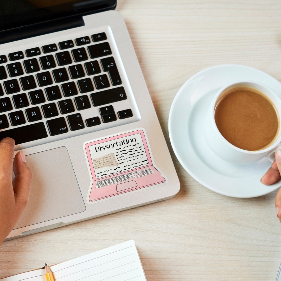 Dissertation Writing Sticker | Ph.d. Sticker - Etsy