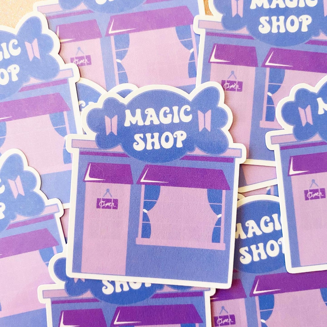 BTS Magic Shop Sticker - Etsy
