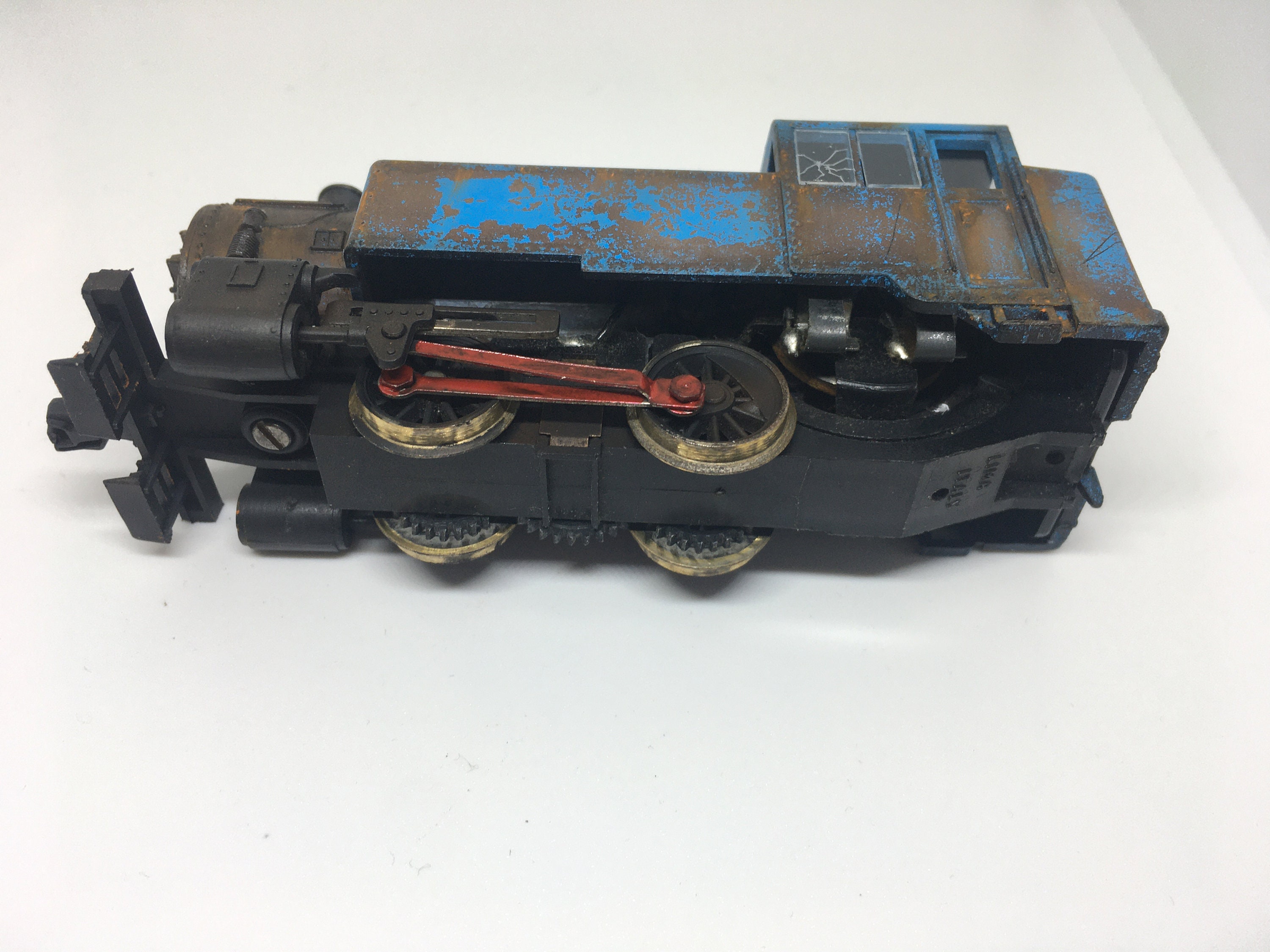 LIMA TANK 0-4-0 LOCOMOTIVE 40106 00 Gauge Repaint, Rusted. - Etsy