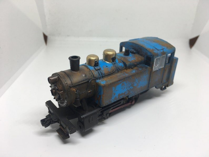 LIMA TANK 0-4-0 LOCOMOTIVE 40106 00 Gauge Repaint, Rusted. - Etsy
