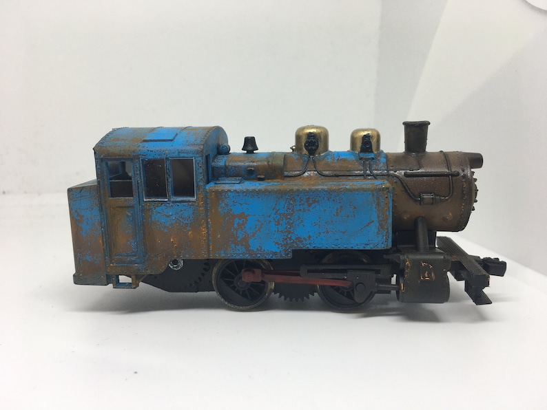 LIMA TANK 0-4-0 LOCOMOTIVE 40106 00 Gauge Repaint, Rusted. - Etsy