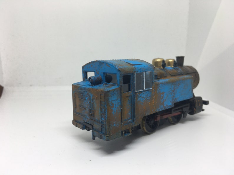 LIMA TANK 0-4-0 LOCOMOTIVE 40106 00 Gauge Repaint, Rusted. - Etsy