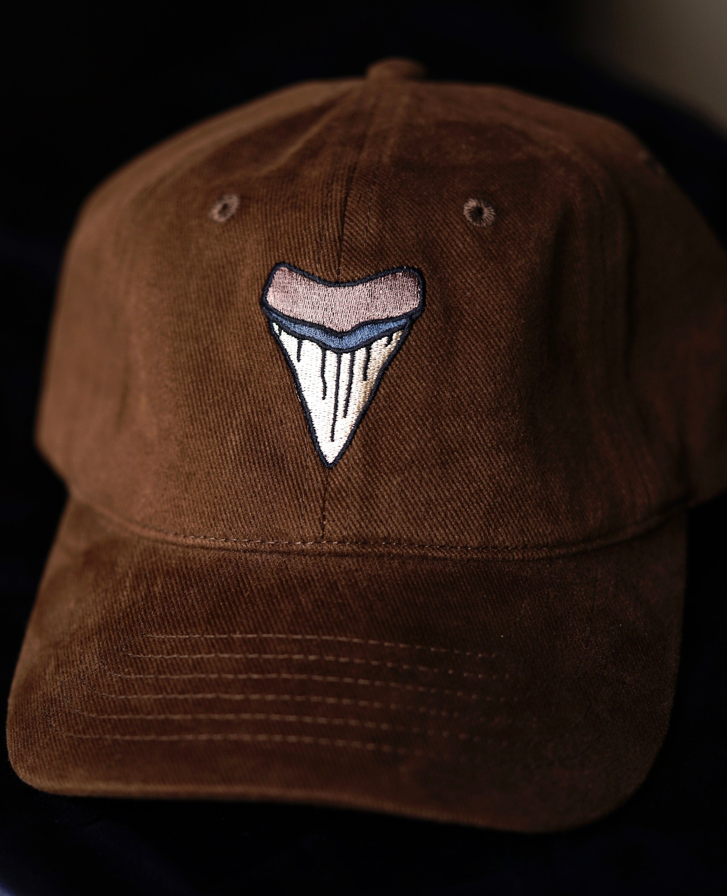 Megalodon Shark Tooth Dad Hat Espresso - Etsy