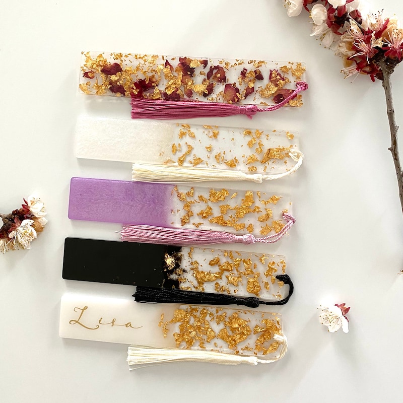 Resin Book Marks - Etsy