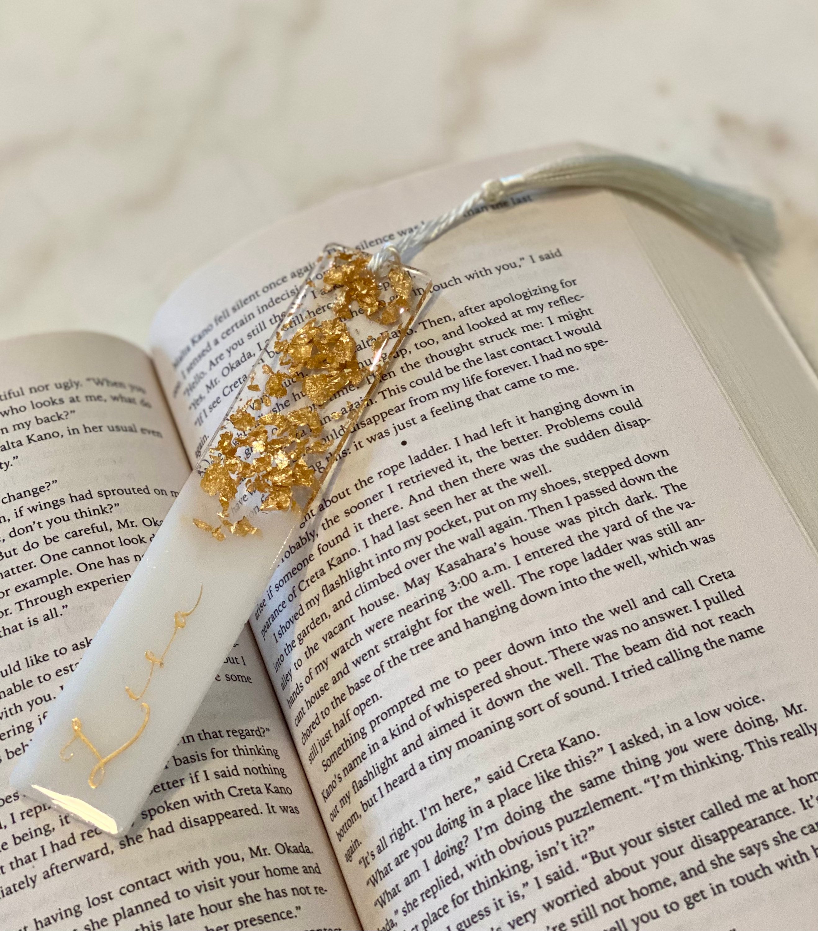 Personalized Resin Bookmark Handmade Book Accessories/Gift | Etsy