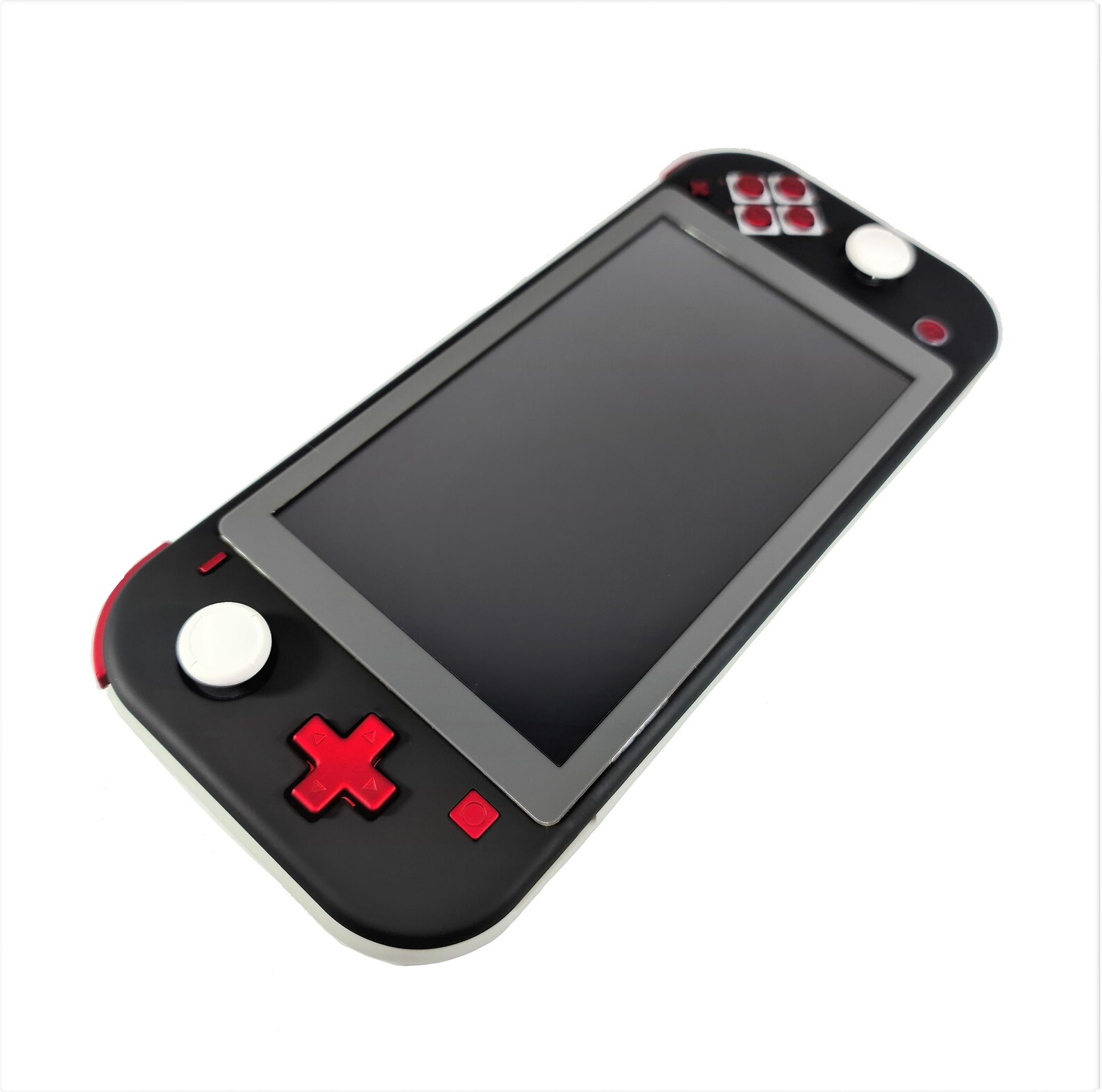 Custom Nintendo Switch Lite Console Classic NES Style Scarlet | Etsy