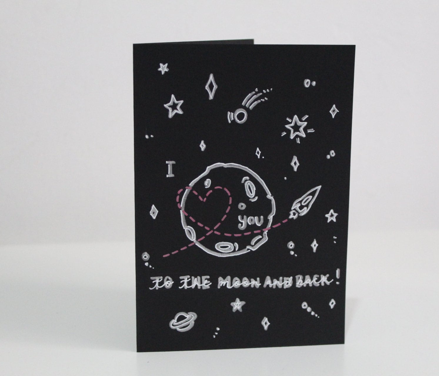 Love You to the Moon and Back Card - Greeting Card for Anyone You Love ...