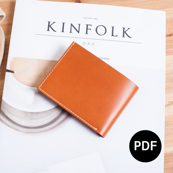 PDF DIY Slim Bifold Wallet pattern - Etsy