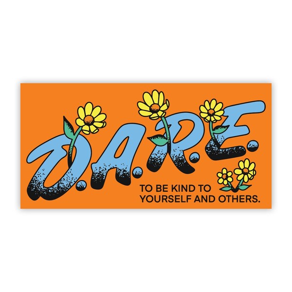 Dare Bumper Sticker - Etsy