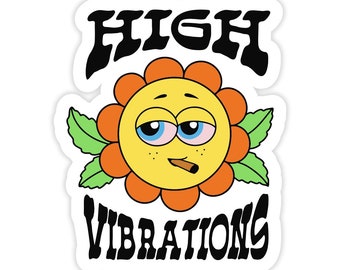 Get High Sticker | Etsy