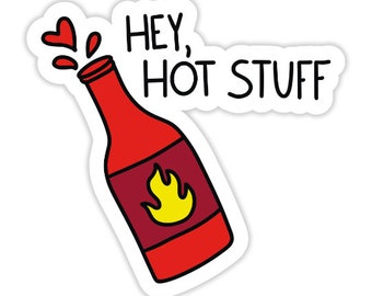 Hot Stuff Stickers - Etsy