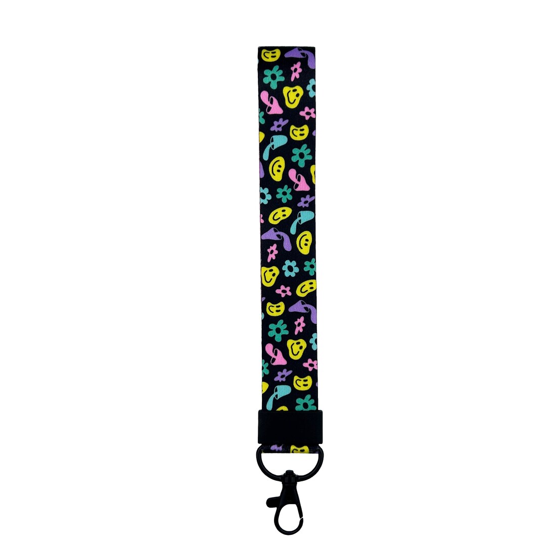Wavy Icons Wrist Lanyard - Etsy
