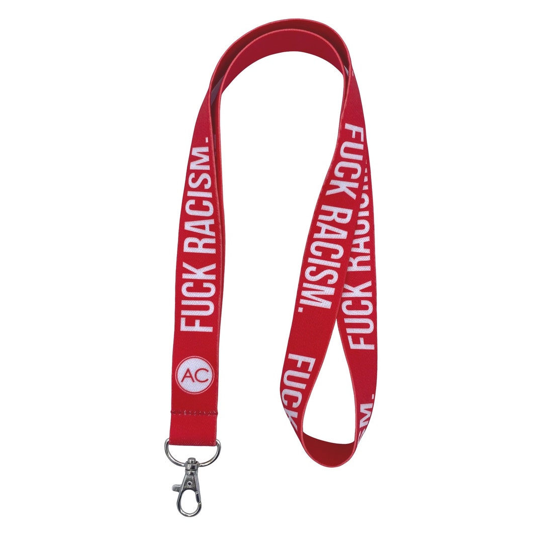 F Racism Lanyard - Etsy