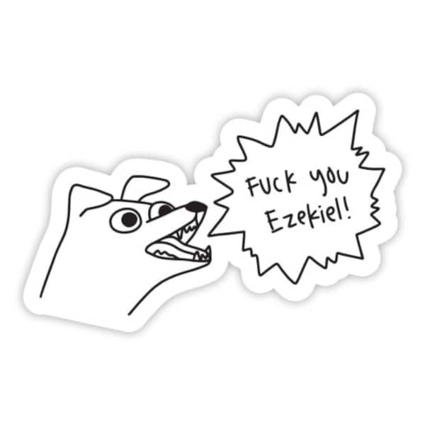 Fuck You Ezekiel Svg Etsy