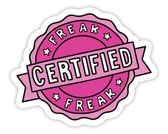 Certified Freak Sticker WAP Seven Days a Week Cardi B - Etsy