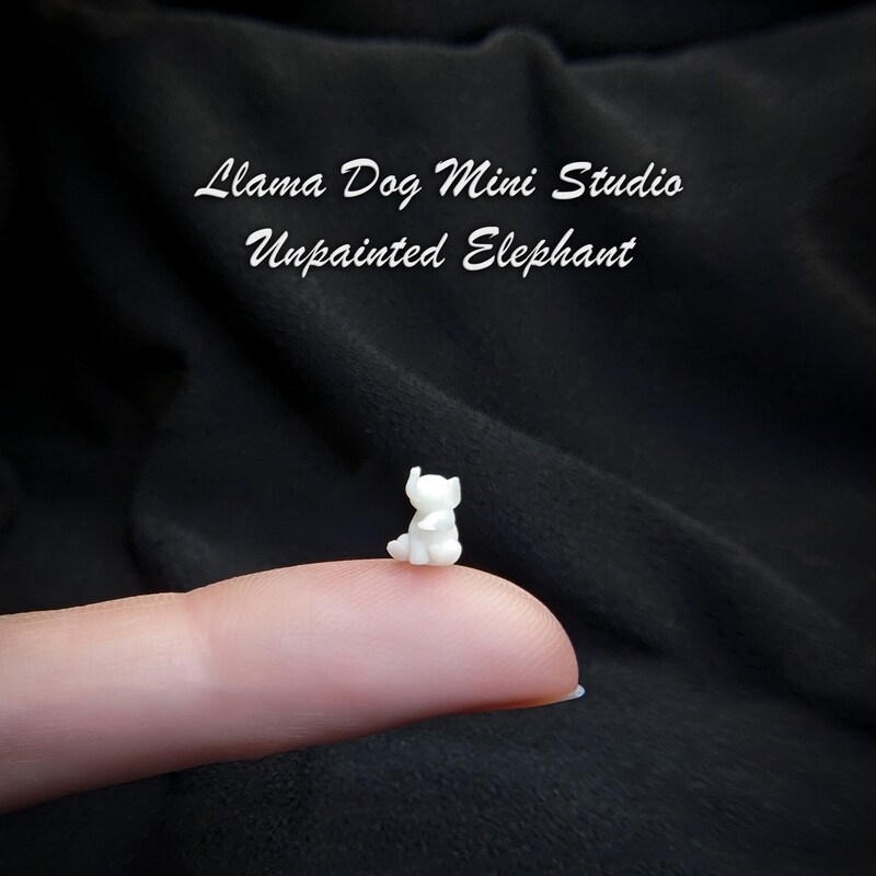 Miniature Elephant - Etsy
