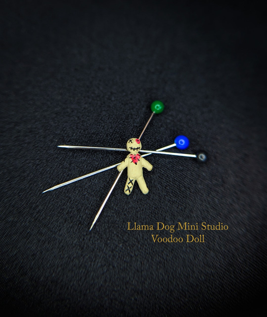 Miniature Voodoo Doll - Hand Painted Micro Figurines for Jewelry ...