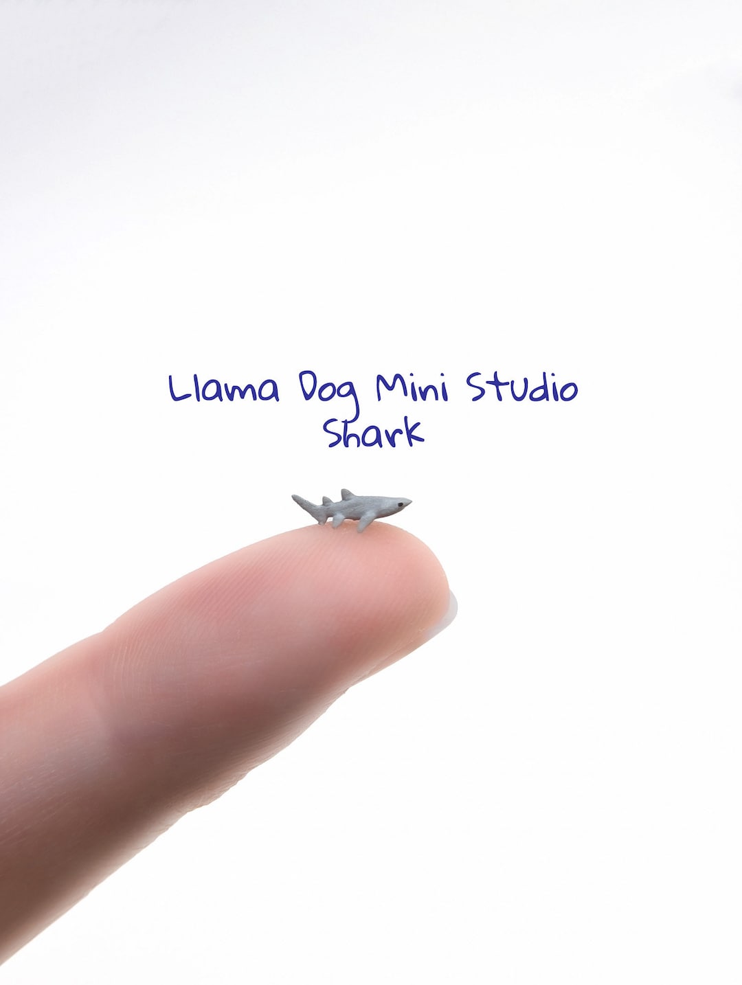 Extremely Tiny Micro Shark Figurine- Miniature Figurines for Jewelry ...