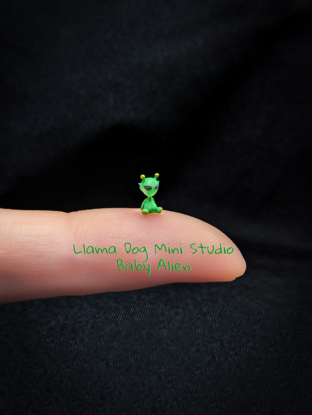 Extremely Tiny Micro Miniature Alien Baby Figurine Miniatures Are Great ...