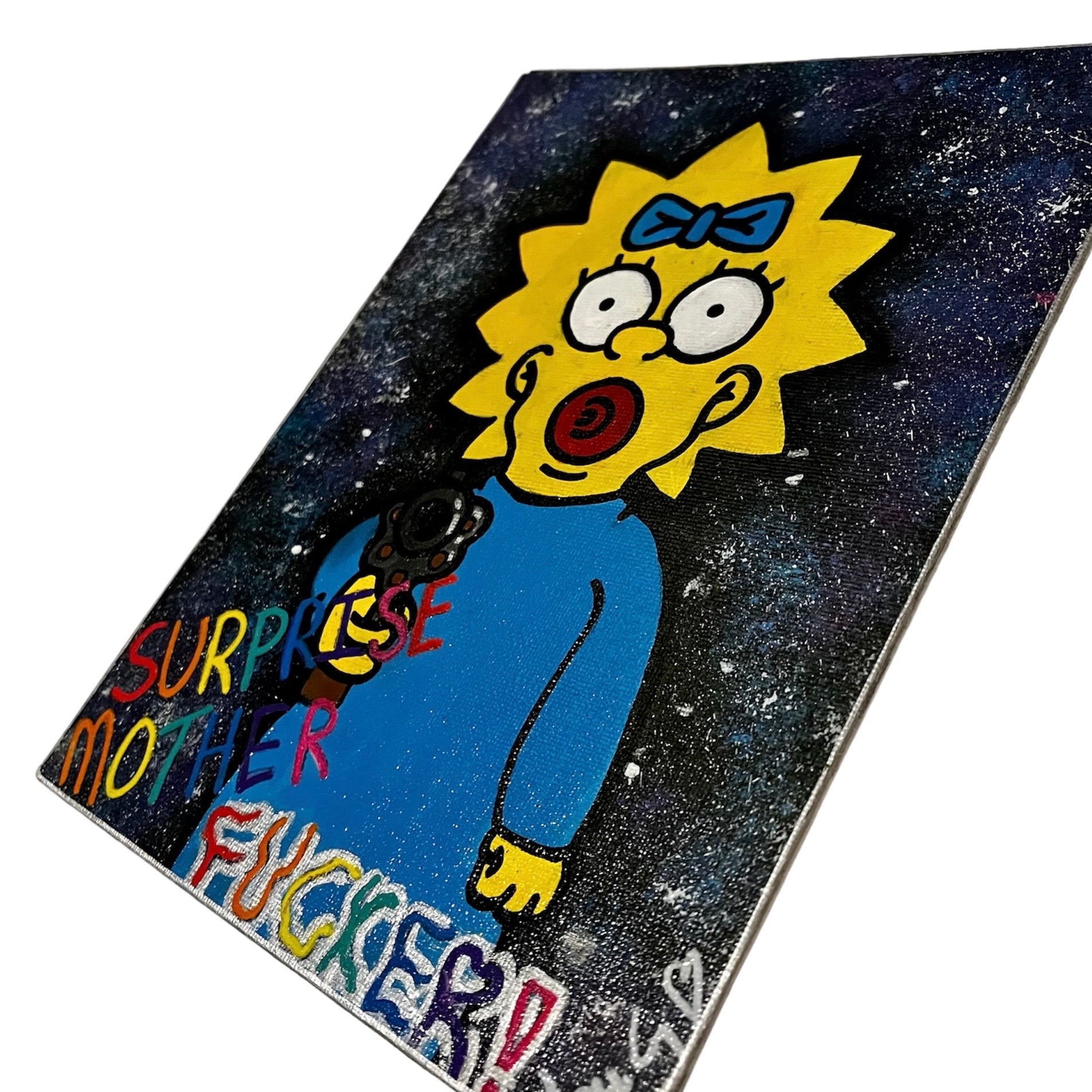 Trippy Lisa Art - Trippy Art, Room Decor, Psychedelic Art, Wall Art ...