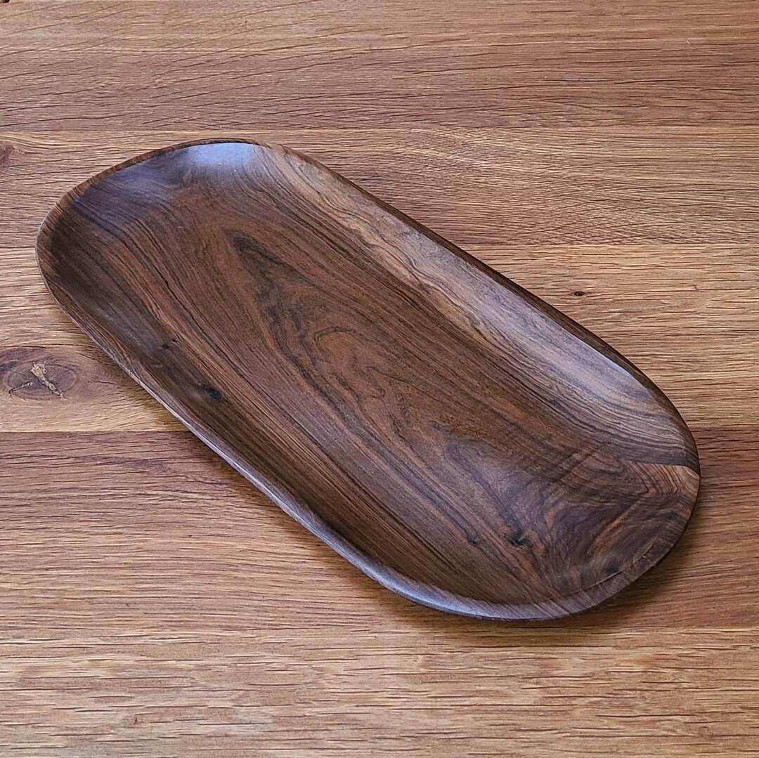 Large Wood Platter Cheese Board Appetizer Tray Fruit Bowl - Etsy