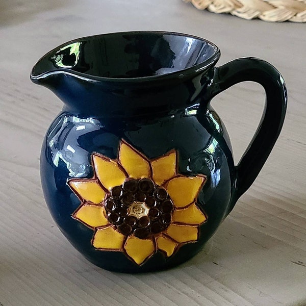 Sunflower Pitcher - Etsy