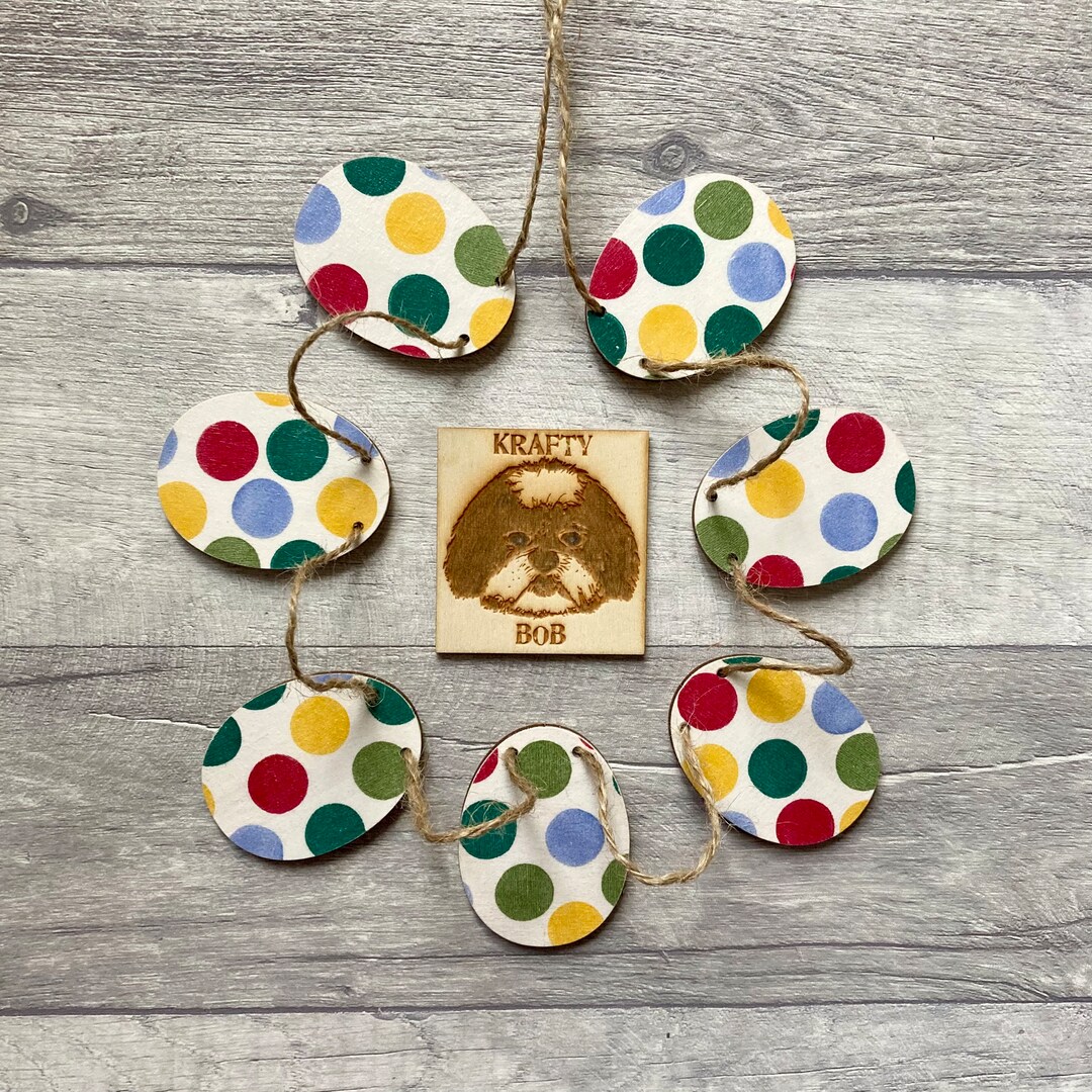 Polka Dot Garland, Emma Bridgewater Polka Dot Bunting, Easter Gift for ...