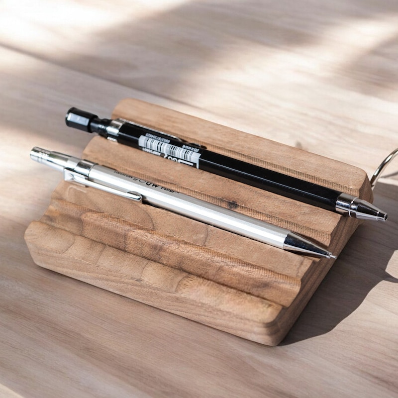 White Office Pen Holder - Etsy