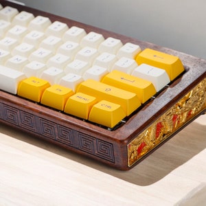 THE GREAT EMPERIAL Wood Keyboard Case, Mechanical Keyboard Case, Custom ...