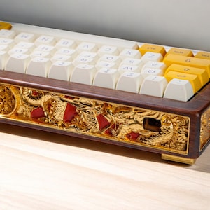 THE GREAT EMPERIAL Wood Keyboard Case, Mechanical Keyboard Case, Custom ...