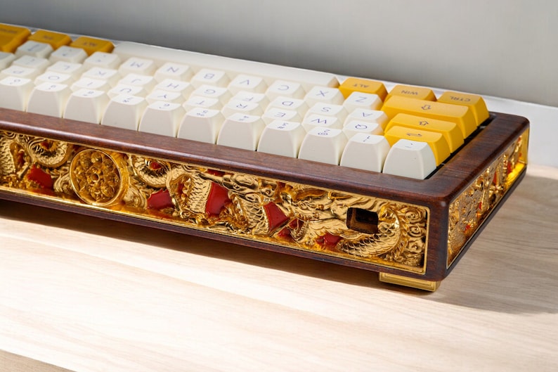 THE GREAT EMPERIAL Wood Keyboard Case, Mechanical Keyboard Case, Custom ...