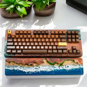 Wrist Rest Resin,keyboard Wrist Rest,wooden Wrist Rest,custom Wrist ...