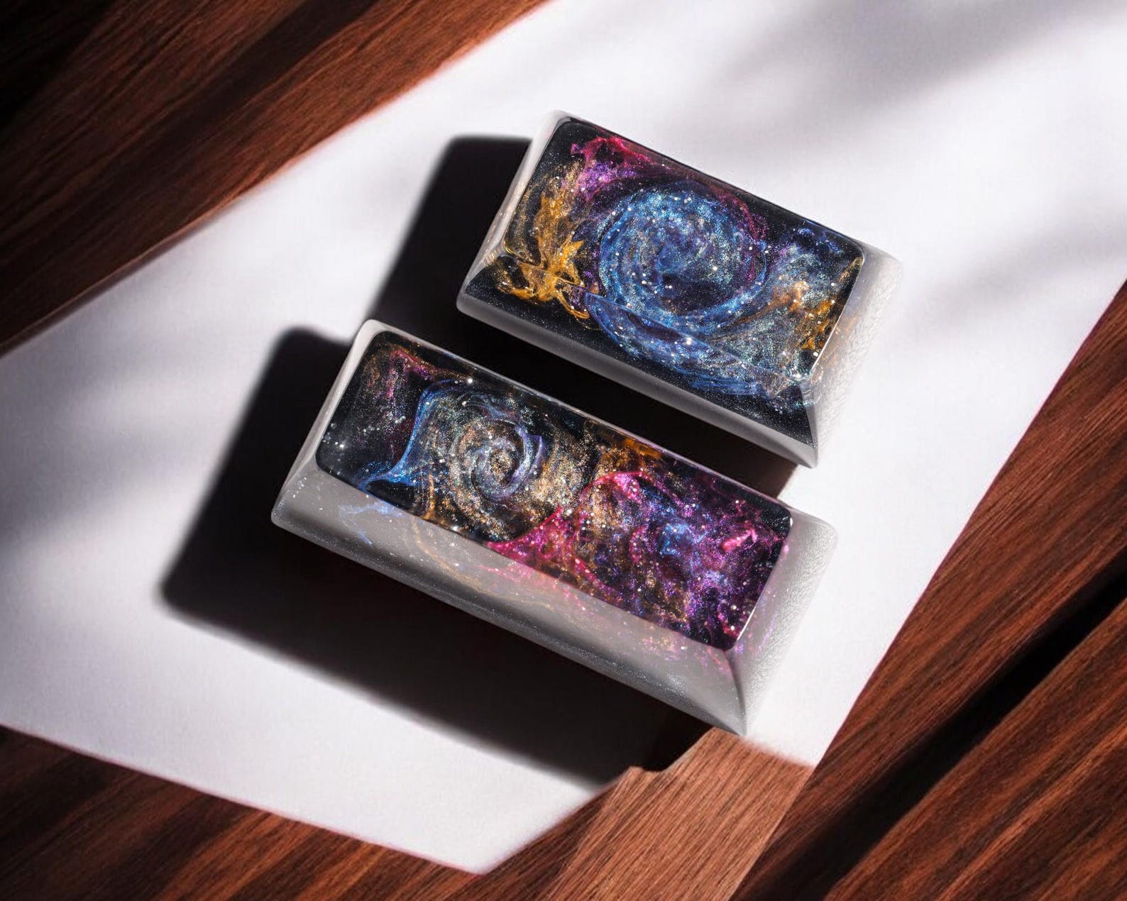 Galaxy Artisan Keycaps, Custom Artisan Keycaps,cute Anime Keycaps ...