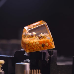 Keycaps Bee Artisan,custom Artisan Keycaps, Keycaps Cute Sphere Cute ...