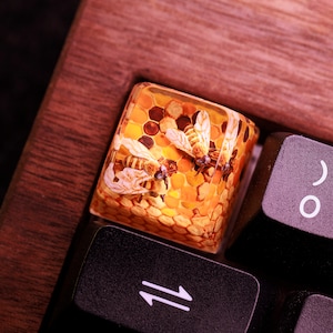 Keycaps Bee Artisan,custom Artisan Keycaps, Keycaps Cute Sphere Cute ...