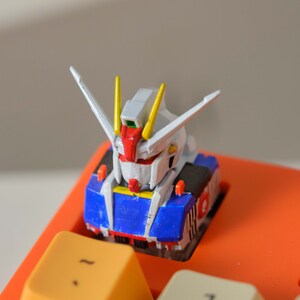 Keycaps Gundam Resin, Custom Artisan Keycaps, Keycaps Anime Cute ...