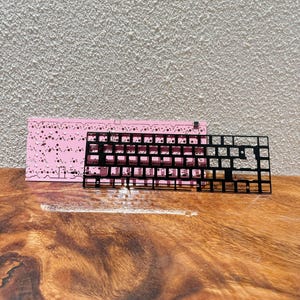 Case Keyboard Octopus - Coral Resin, Wood Keyboard Case, Custom ...