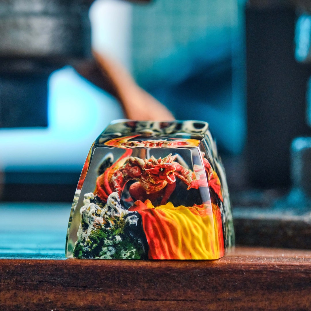 Dragon Astisan Keycap,custom Keycaps, Dragon Keycap,cherry MX Keycaps ...