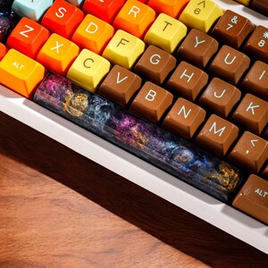 Galaxy Artisan Keycaps, Custom Artisan Keycaps,cute Anime Keycaps ...