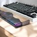 Wrist Rest Galaxy Resin, Keyboard Wrist Rest, Sea Moss, Purple Resin ...