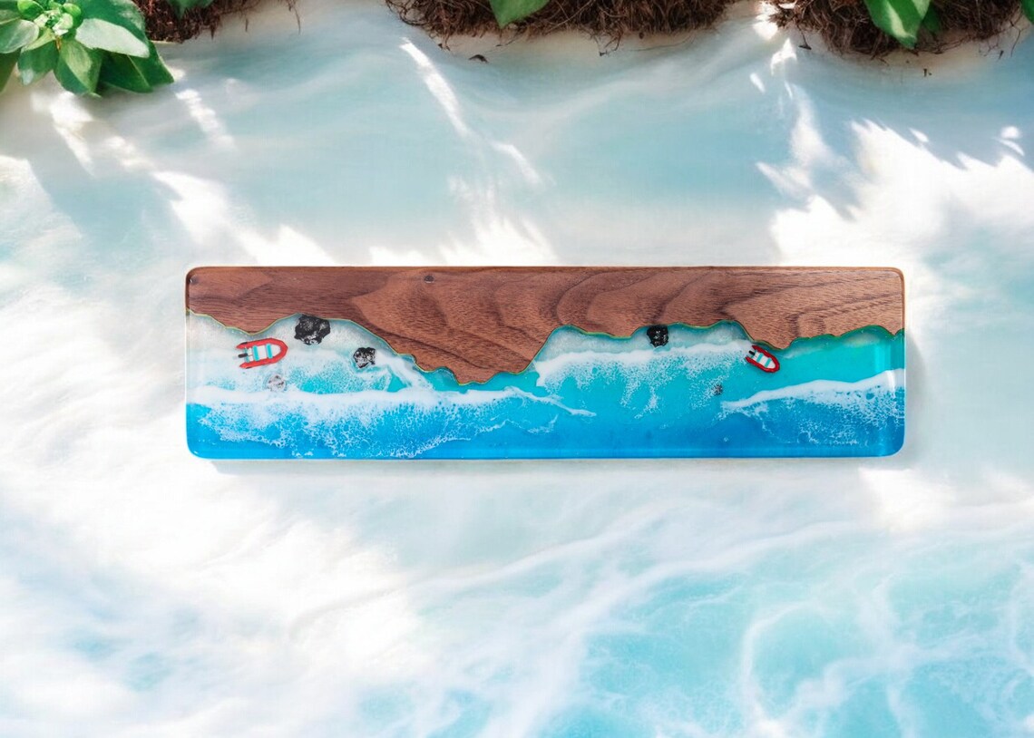 Wrist Rest Resin,keyboard Wrist Rest,wooden Wrist Rest,custom Wrist ...