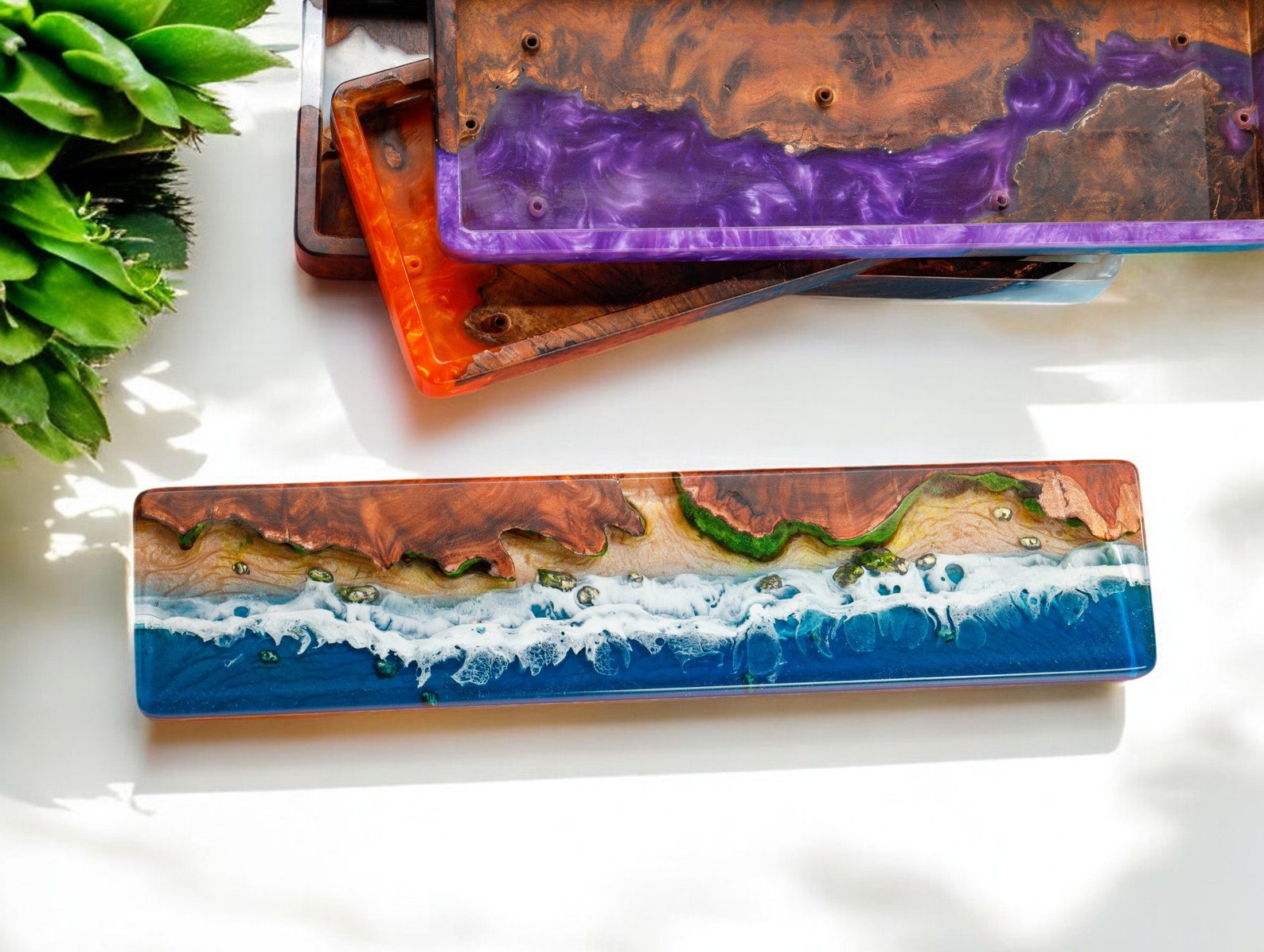 Wrist Rest Resin,keyboard Wrist Rest,wooden Wrist Rest,custom Wrist ...