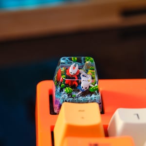 Custom Hollow Knight Artisan Keycap, Resin Keycap for Handmade Gift ...