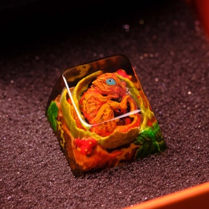 Keycaps Artisan Dinosaur ESC, Custom Resin Keycap, 3d Printed Handmade ...