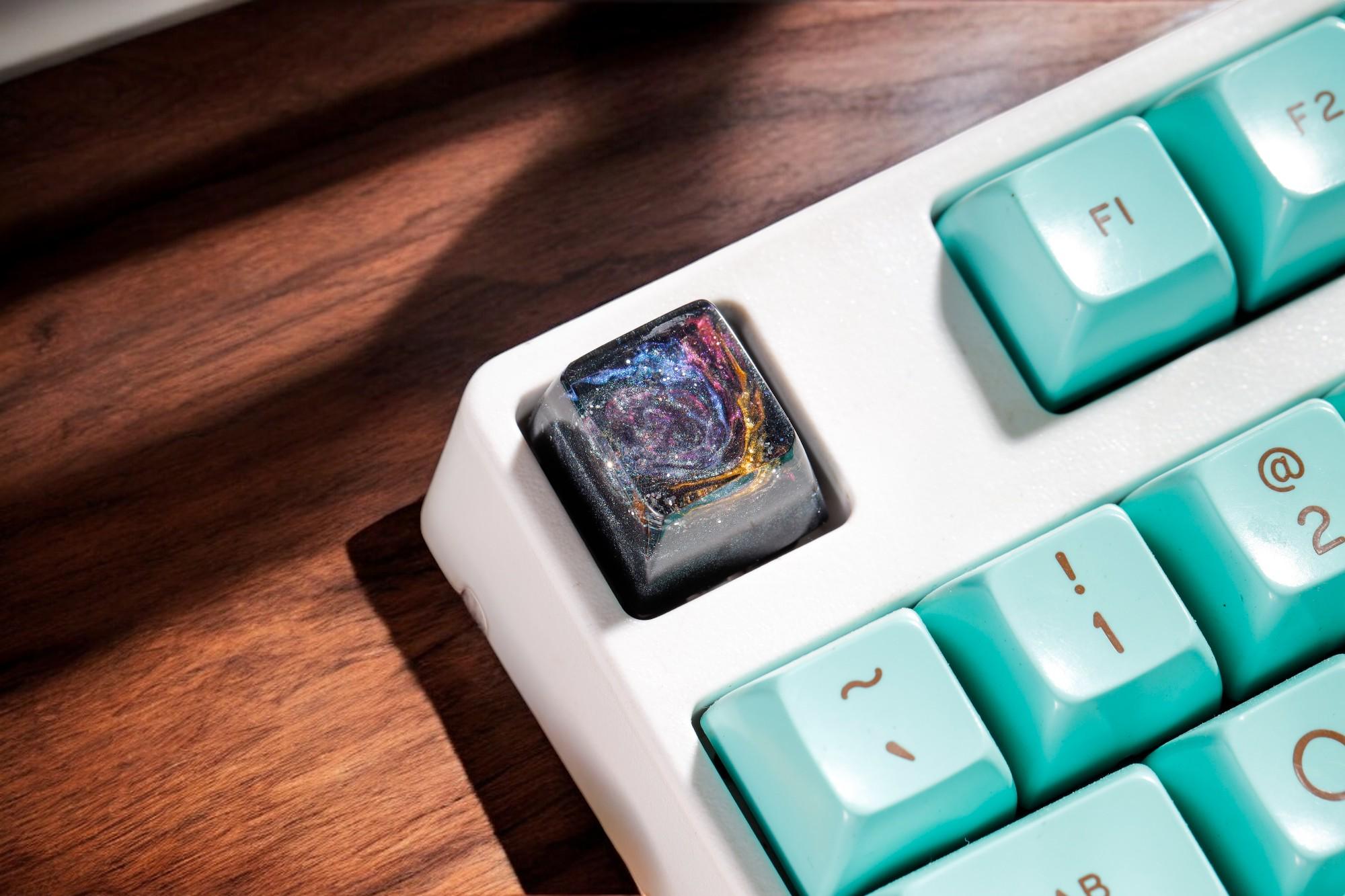 Galaxy Artisan Keycaps, Custom Artisan Keycaps,cute Anime Keycaps ...