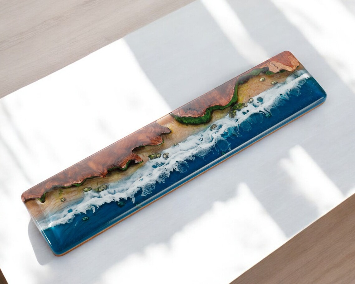 Wrist Rest Resin,keyboard Wrist Rest,wooden Wrist Rest,custom Wrist ...