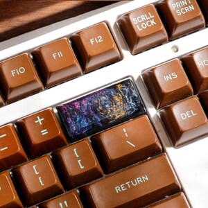 Galaxy Artisan Keycaps, Custom Artisan Keycaps,cute Anime Keycaps ...